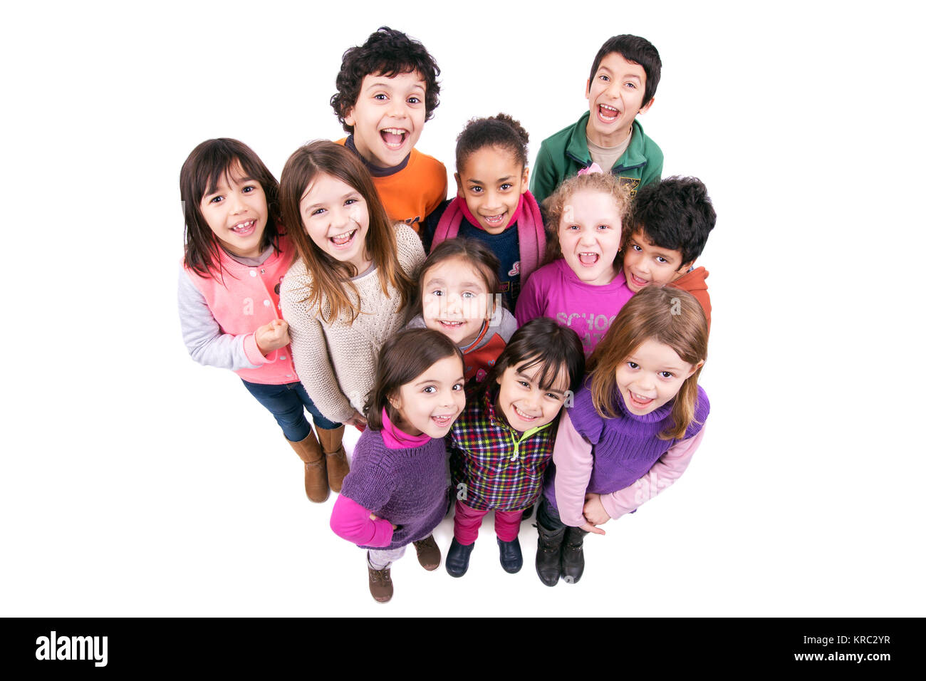 Group of children Stock Photo - Alamy