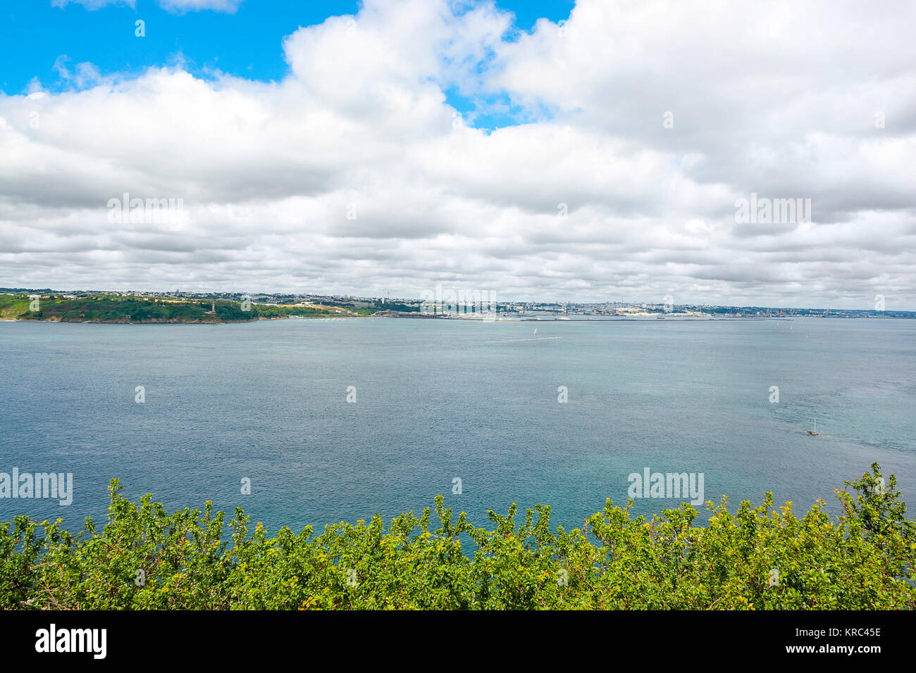 roadstead of brest Stock Photo - Alamy