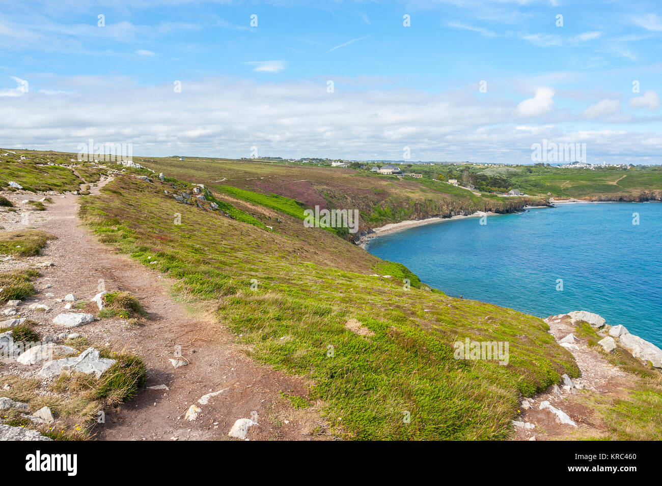 coastal scenery at the crozon peninsula in Brittany Stock Photo - Alamy
