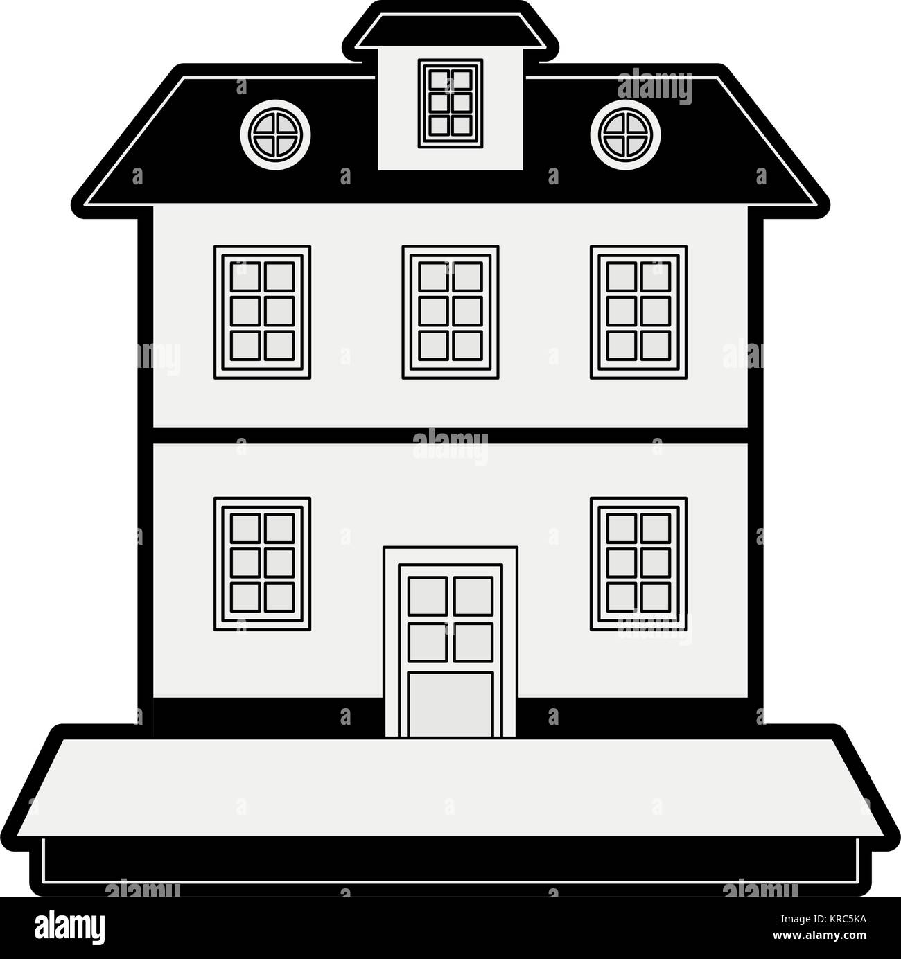 old apartments tower building Stock Vector Image & Art - Alamy