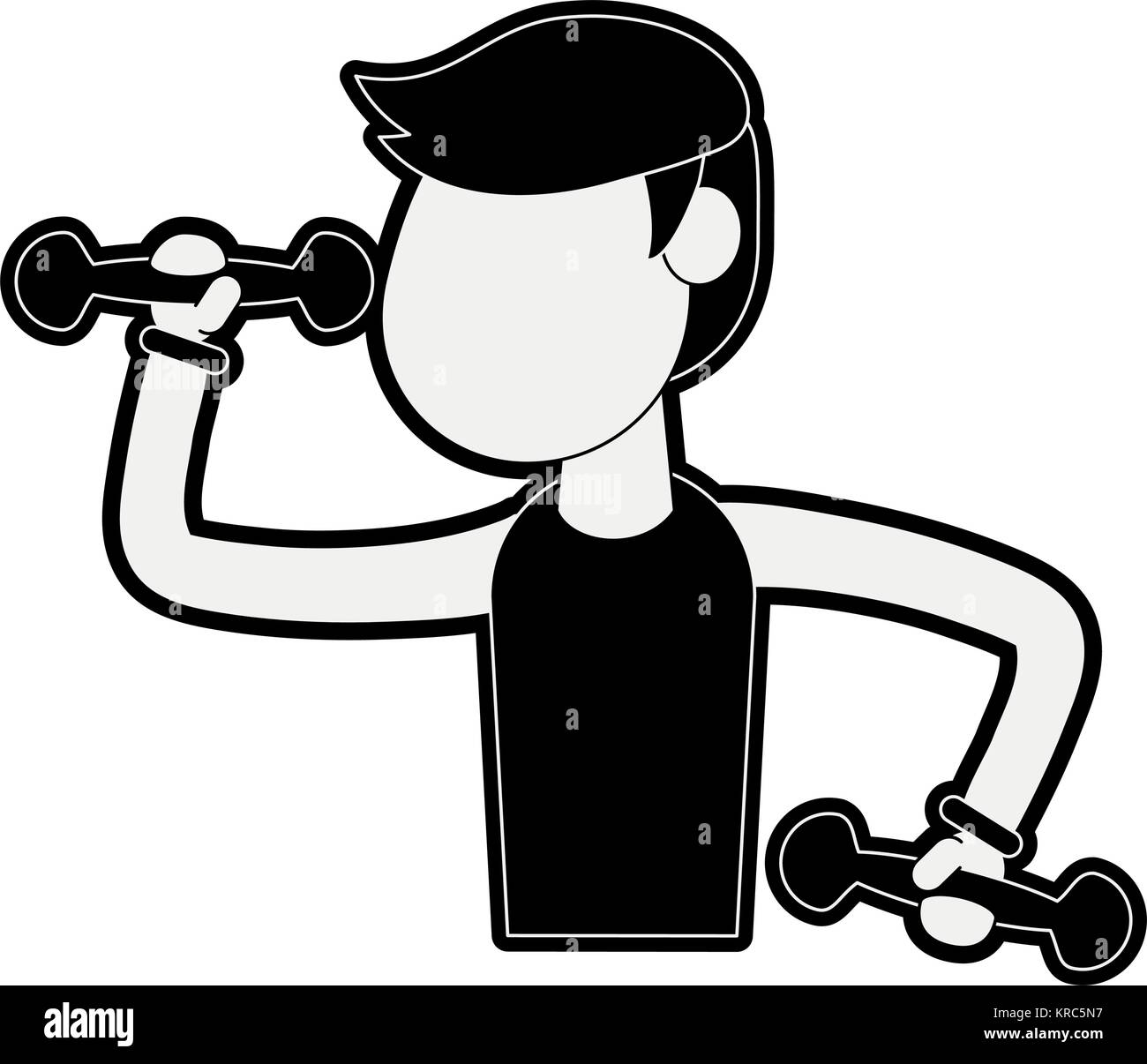 The muscles of the human head Stock Vector Images - Alamy