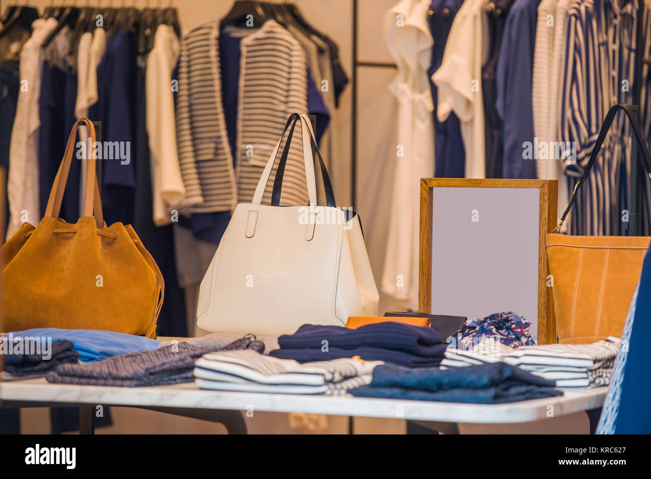 Clothing storefront in Paris Stock Photo - Alamy