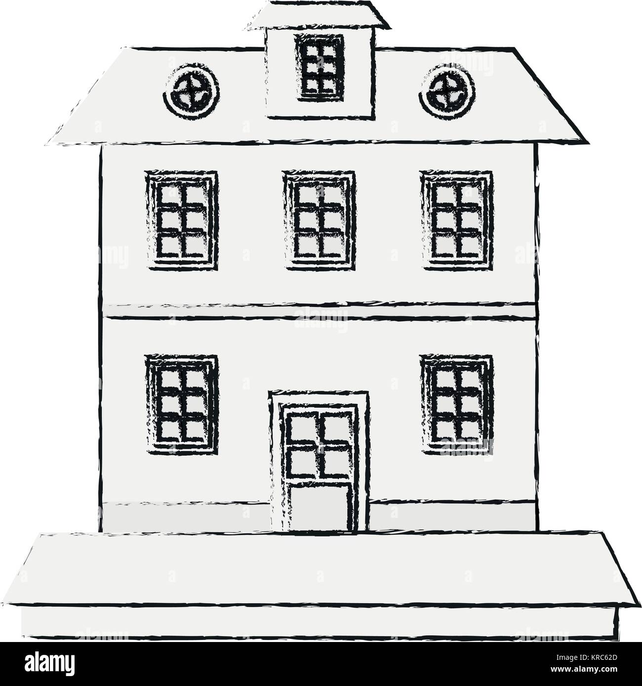 old apartments tower building Stock Vector Image & Art - Alamy