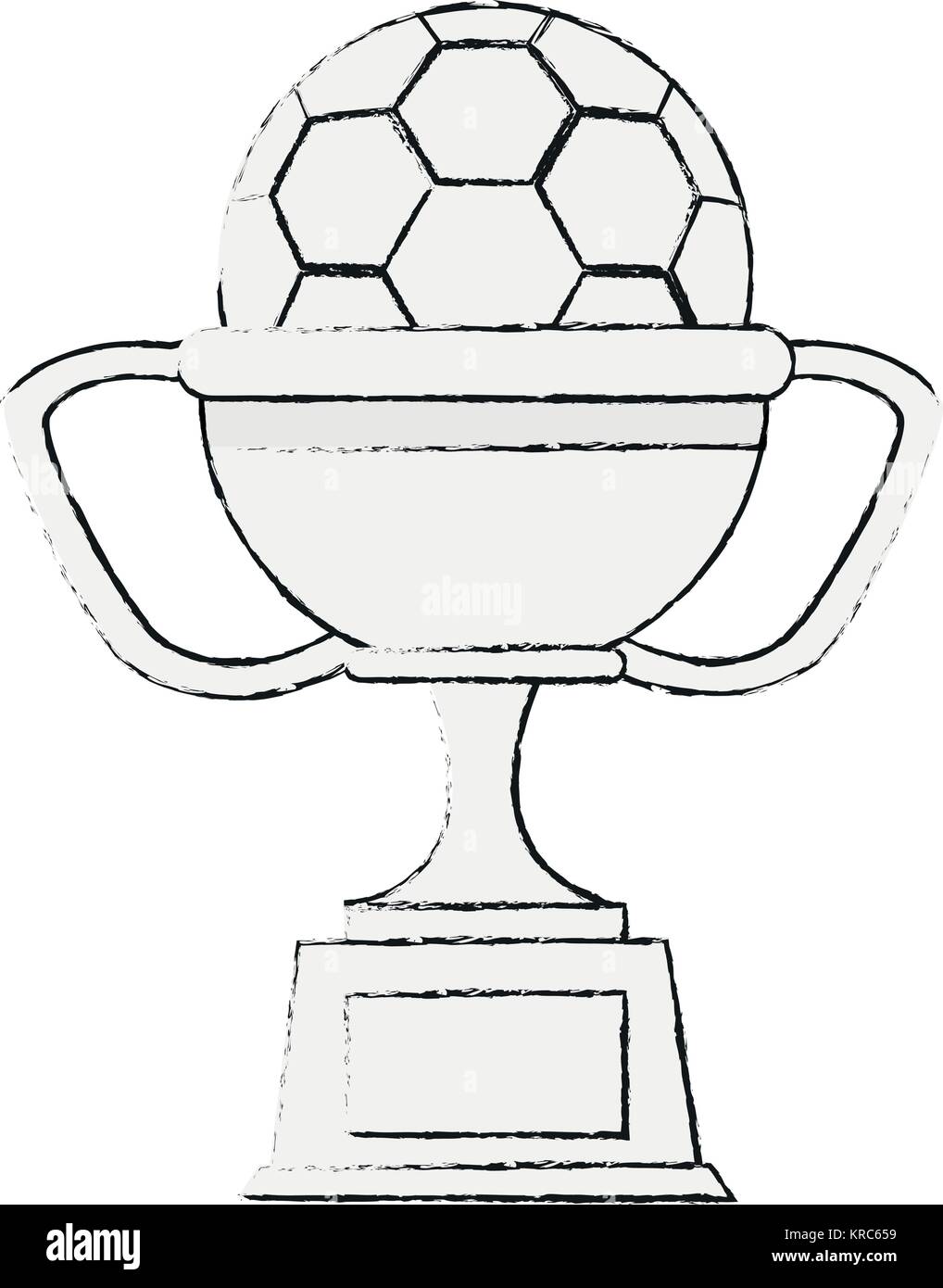 Soccer Trophy cup symbol Stock Vector Image & Art - Alamy