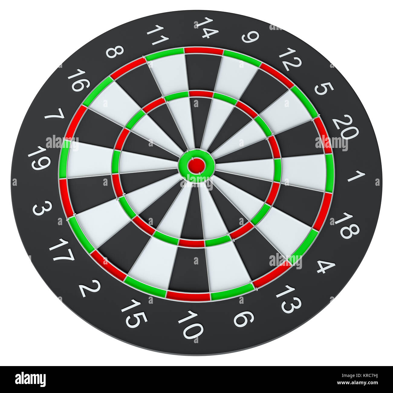 Dart board, isolated Stock Photo - Alamy