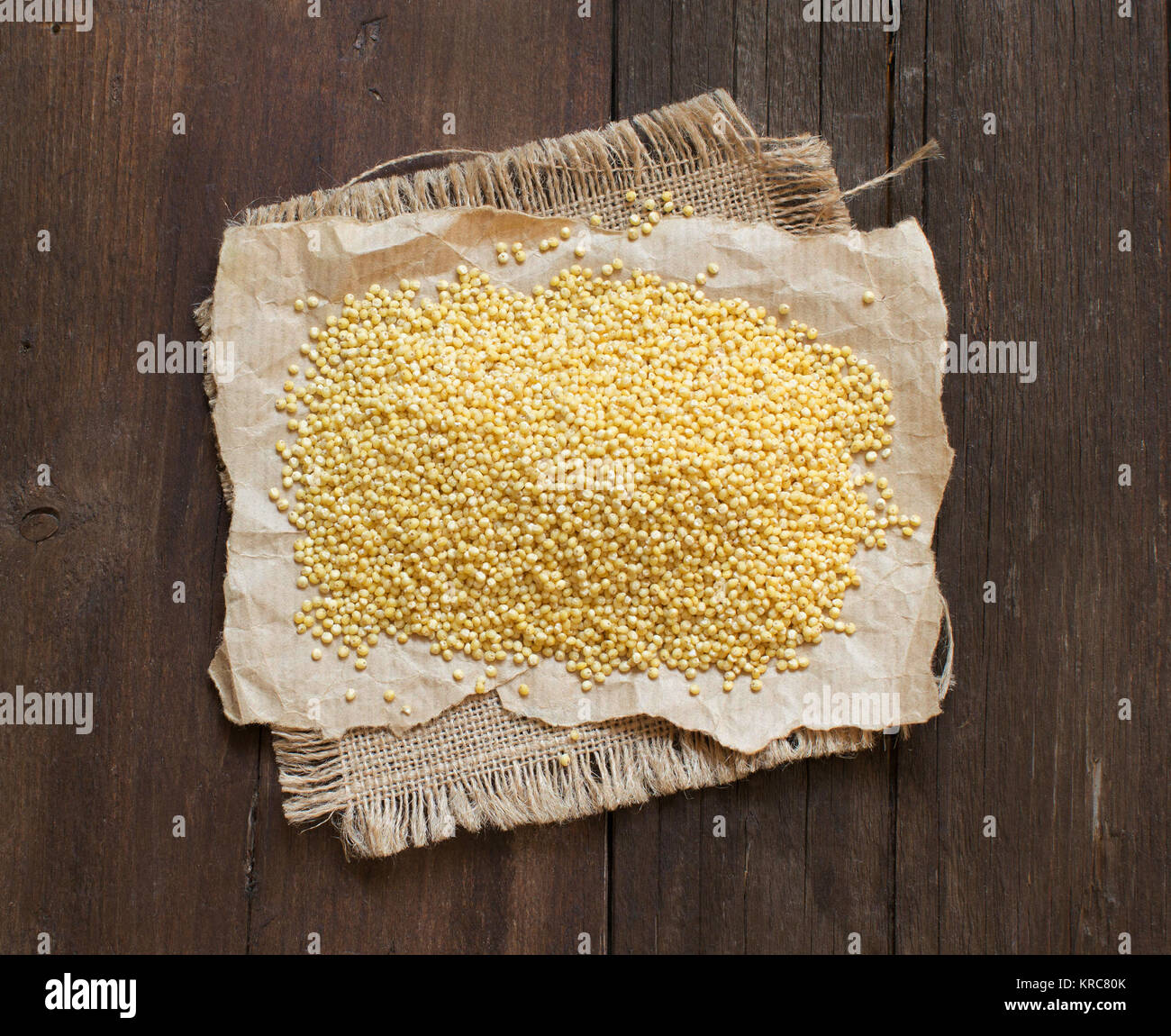 Raw organic millet seeds hi-res stock photography and images - Alamy
