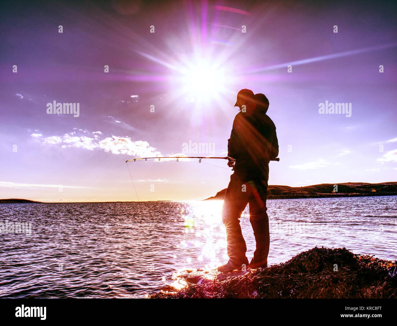 Rear view man body board hi-res stock photography and images - Alamy