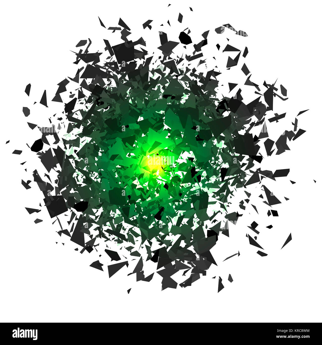 Crushed particles Cut Out Stock Images & Pictures - Alamy