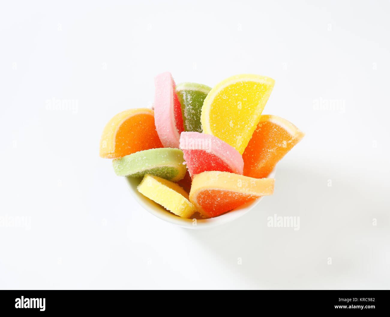 Sugar coated fruit slices hi-res stock photography and images - Alamy