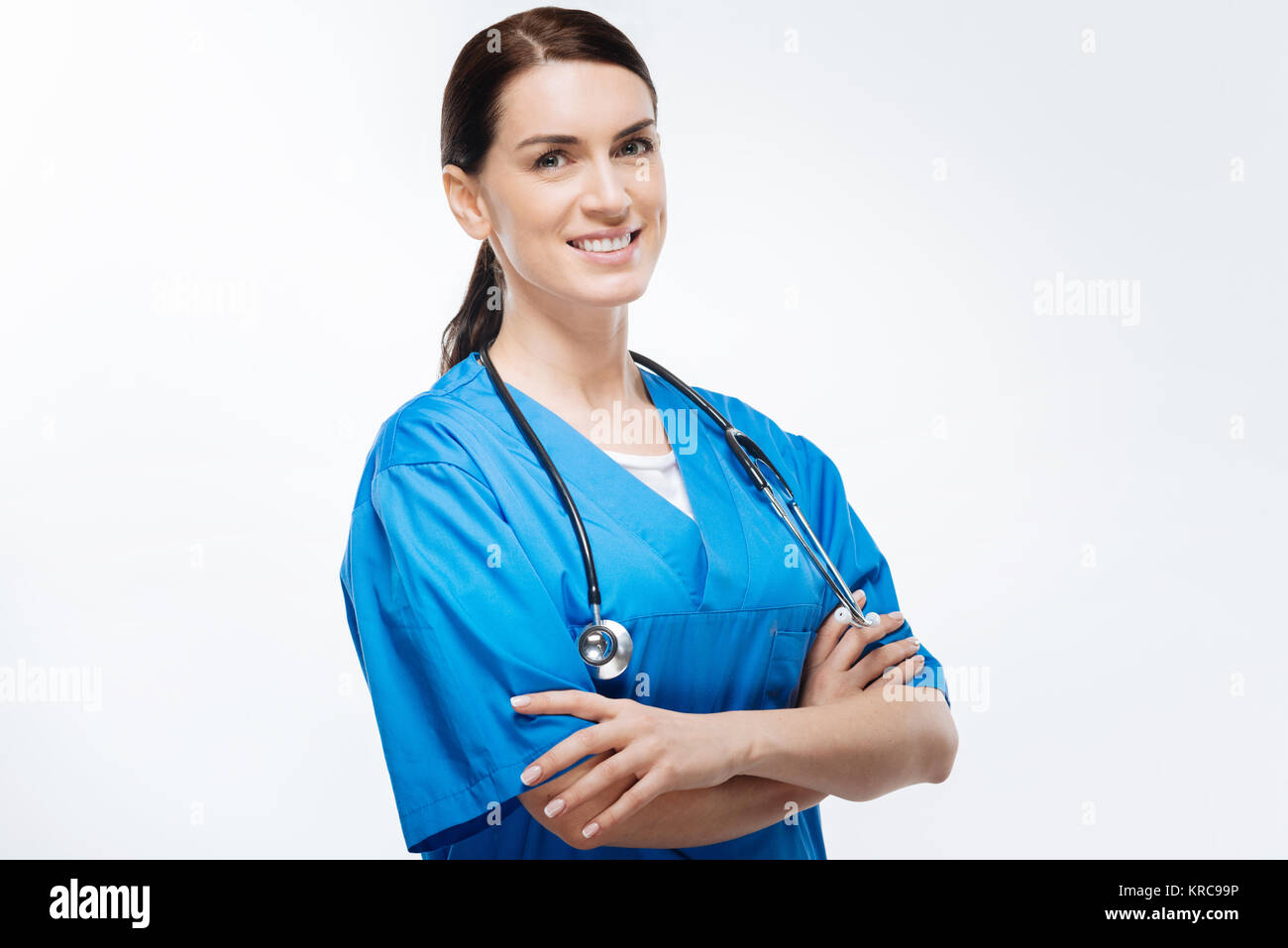 Doctor treating patients health hi-res stock photography and images - Alamy
