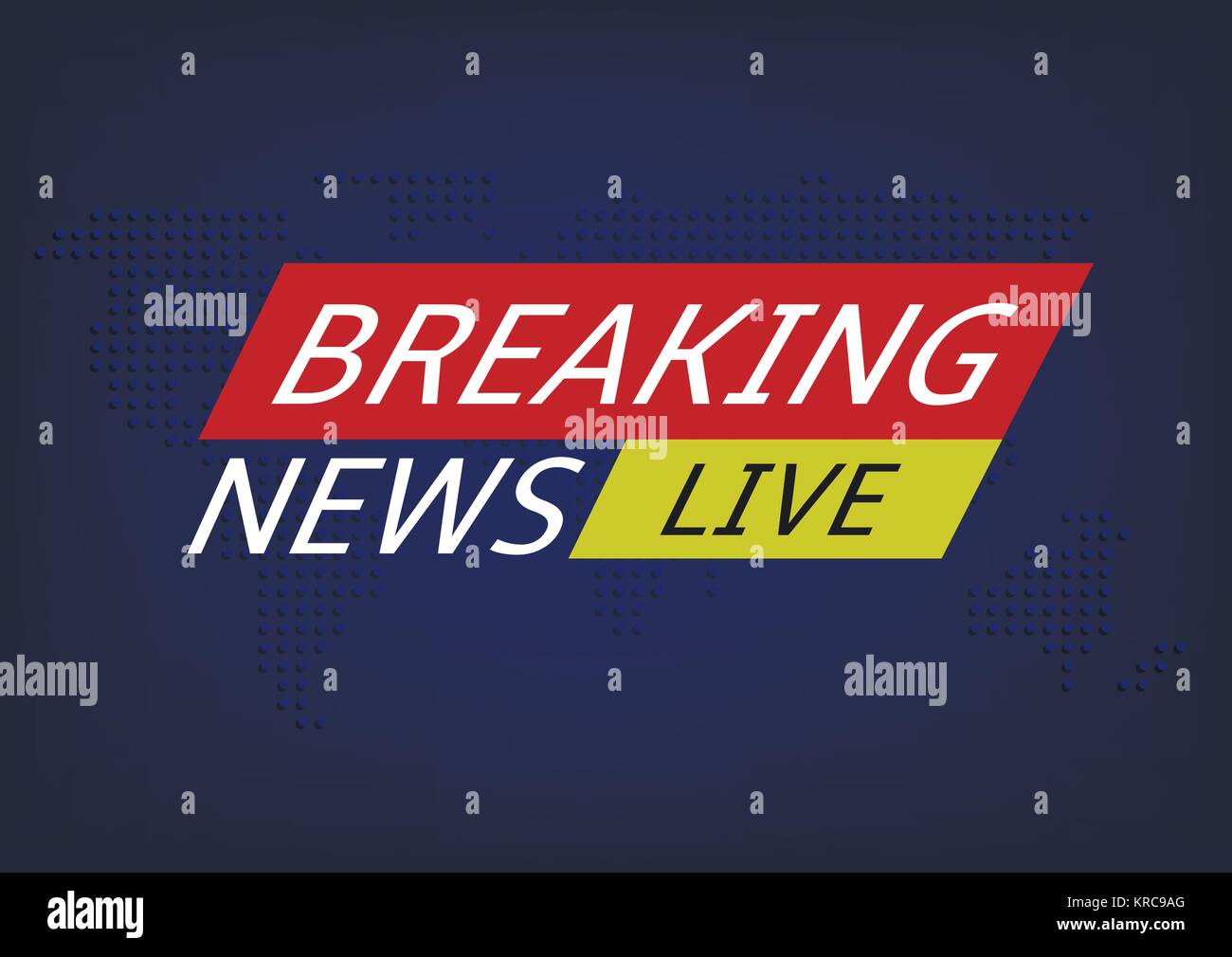 Breaking news live broadcast graphic hi-res stock photography and ...