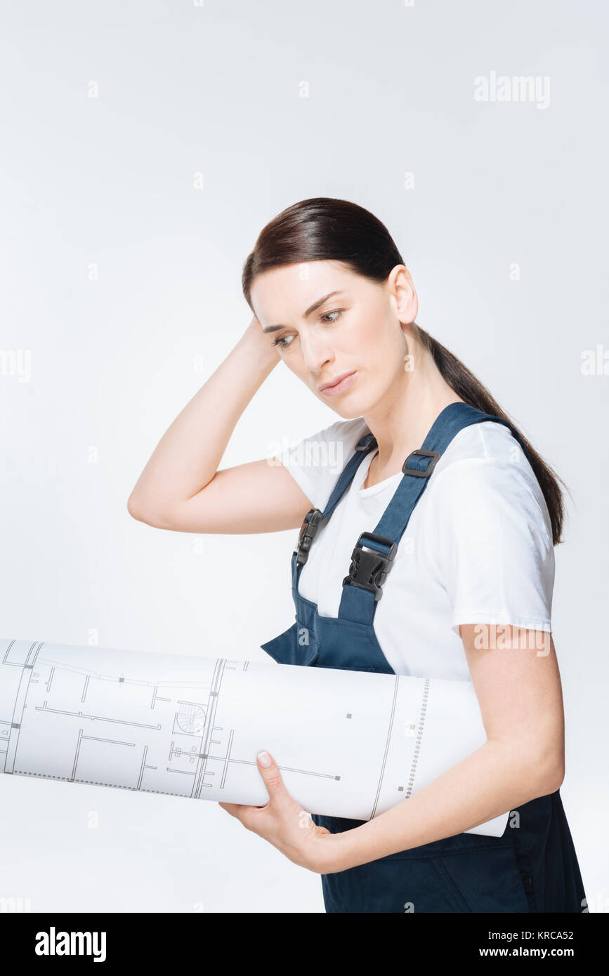Lady blueprint hi-res stock photography and images - Alamy