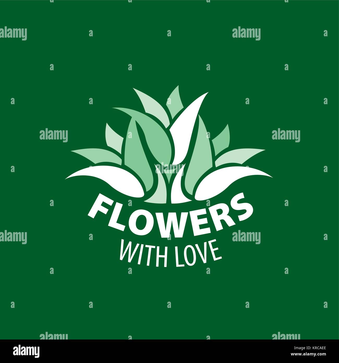 flower vector logo Stock Vector Image & Art - Alamy