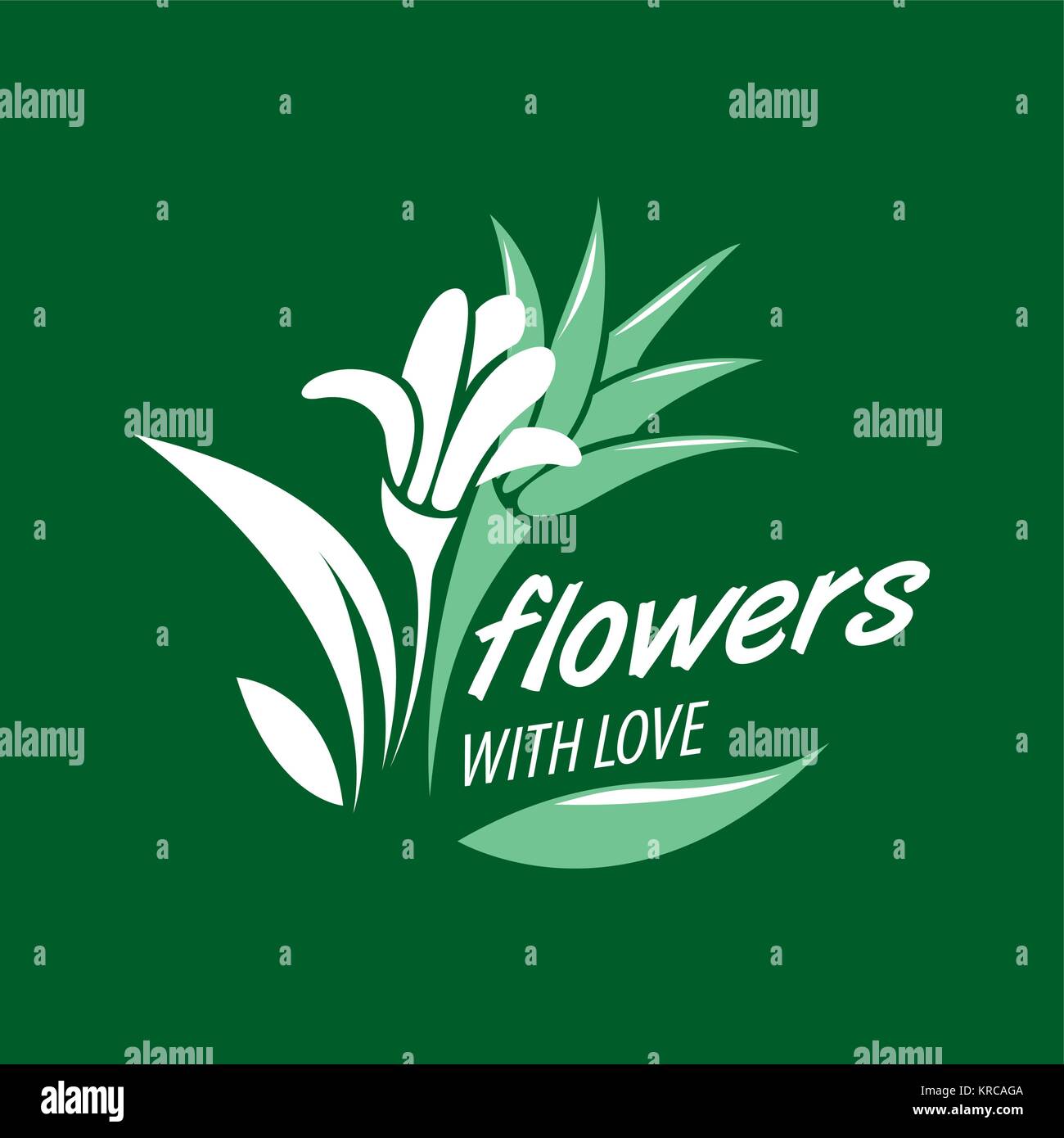 flower vector logo Stock Vector Image & Art - Alamy