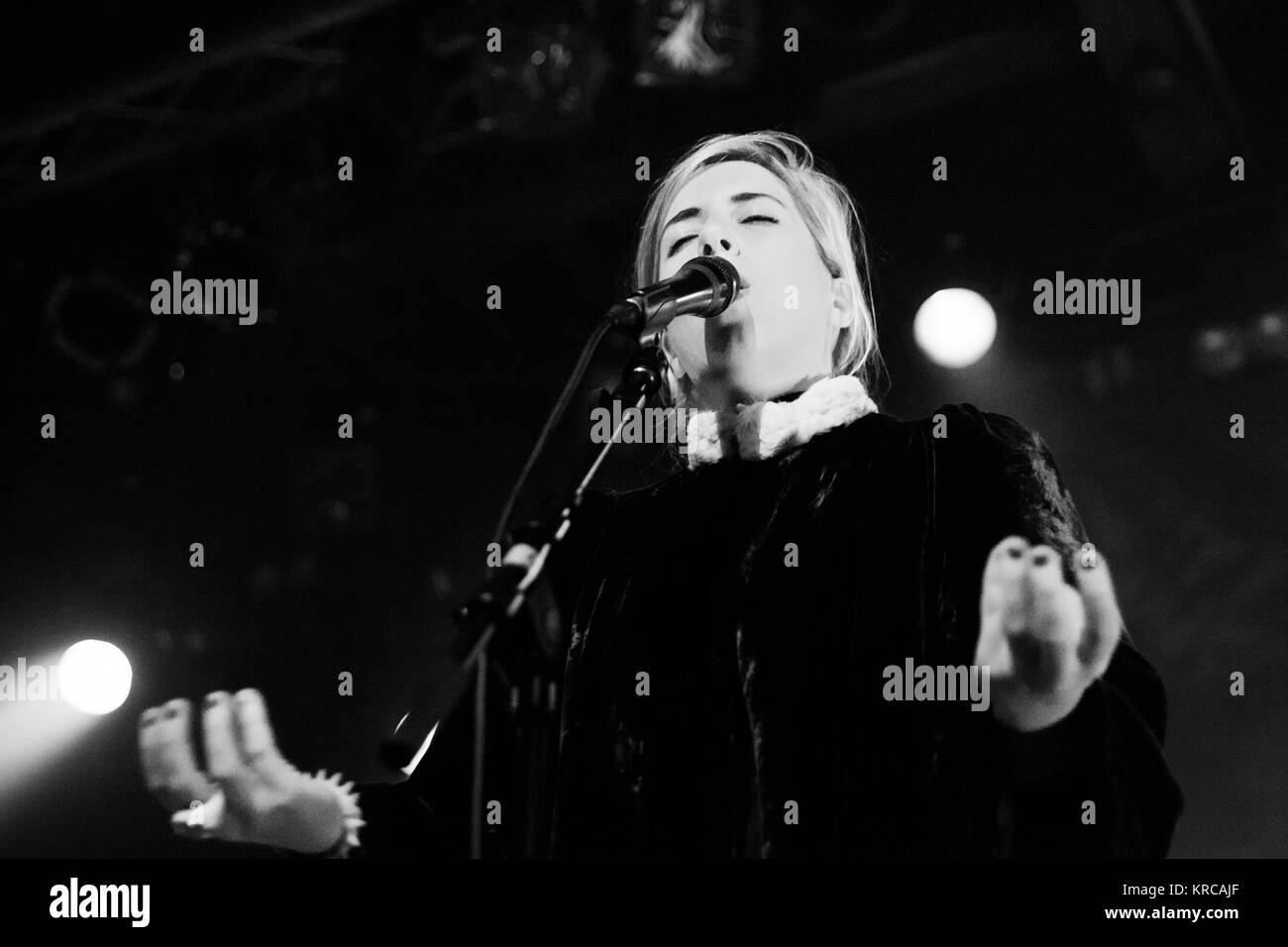 Musician and singer Katie Stelmanis from the Canadian electronic group ...