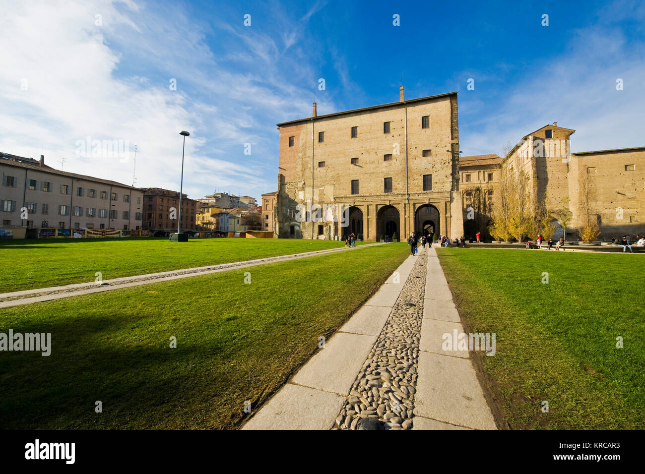 Pilotta palace, Parma, Emilia Romagna, Italy Stock Photo - Alamy