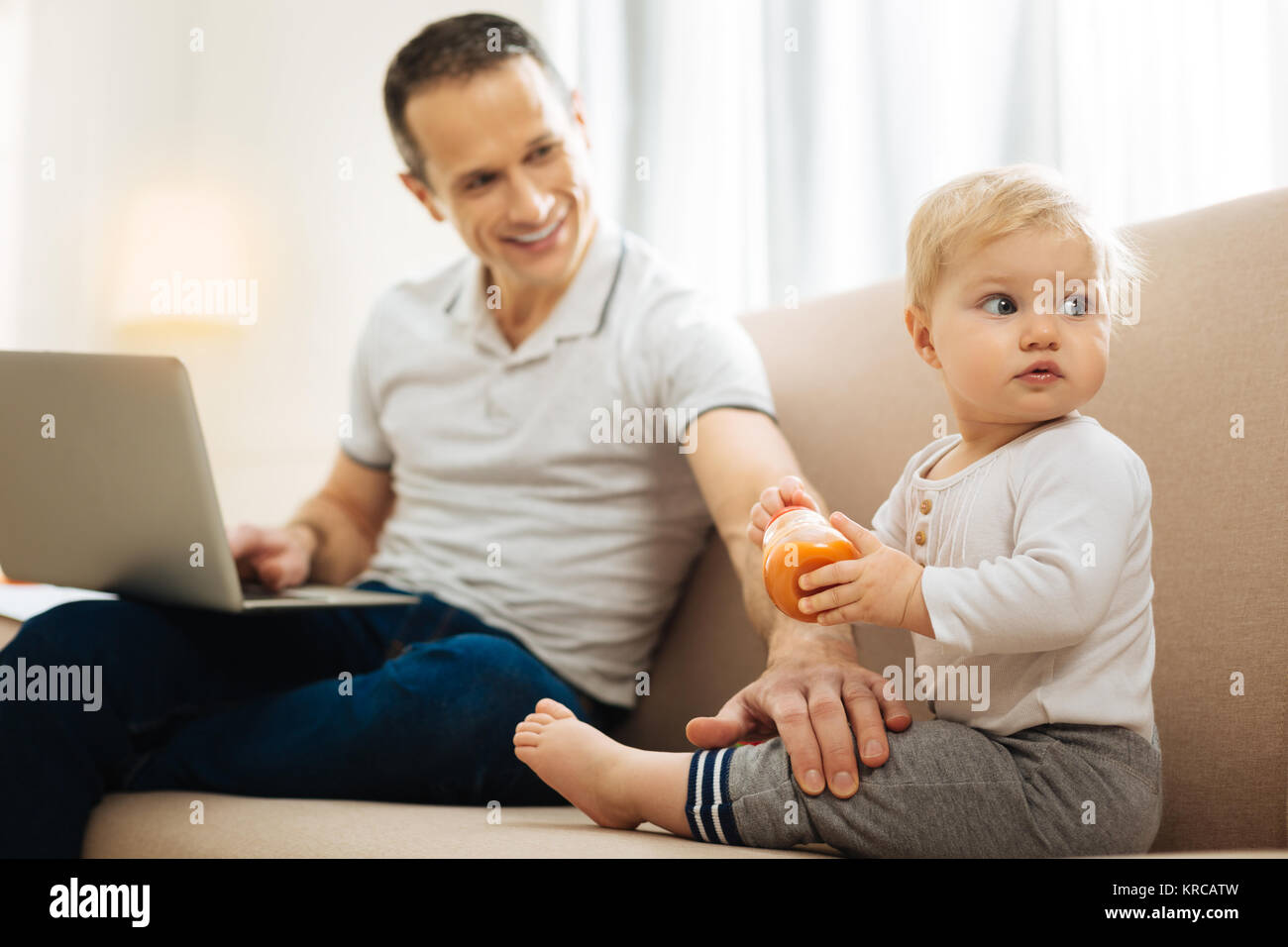 Fatherhood Busy High Resolution Stock Photography and Images - Alamy