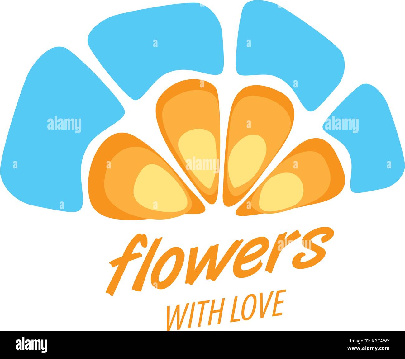 flower vector logo Stock Vector Image & Art - Alamy