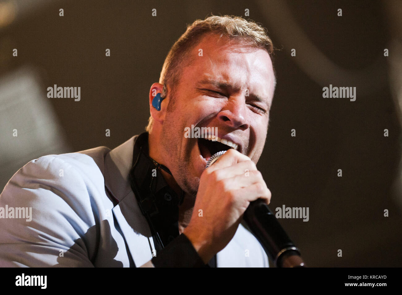 Singer and dancer Brian Littrell from the legendary boy band Backstreet ...