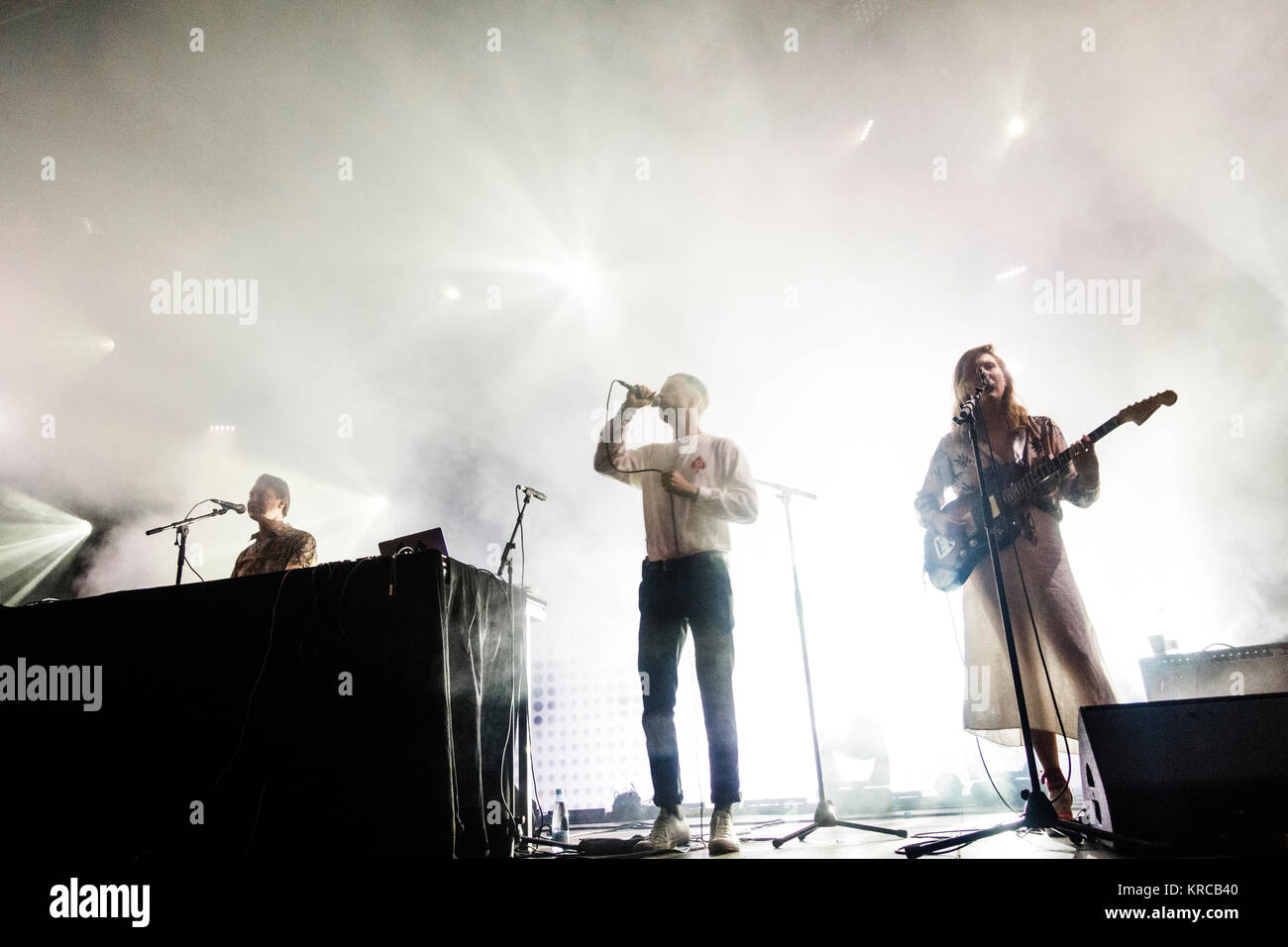 Denmark, Tisvildeleje – July 23, 2017. The Danish cinematic dream pop ...