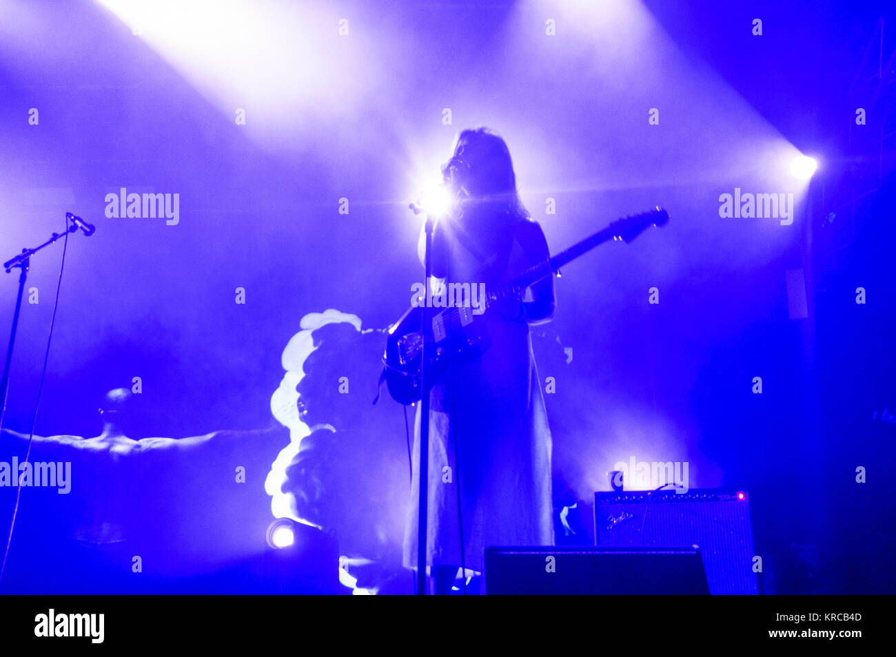 Denmark, Tisvildeleje – July 23, 2017. The Danish cinematic dream pop ...