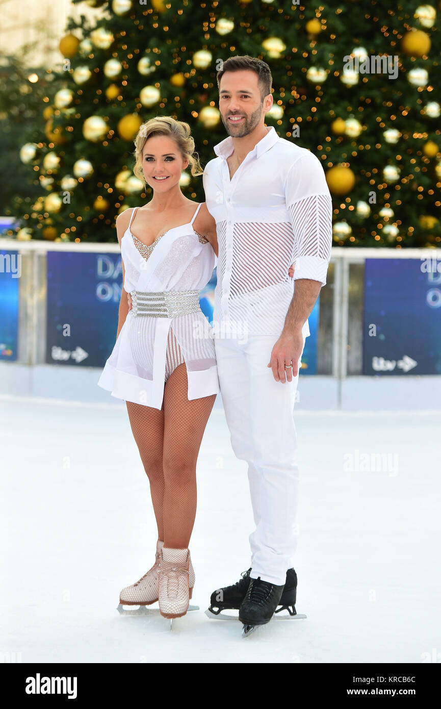 Stephanie Waring and Sylvain Longchambon during the press launch for ...