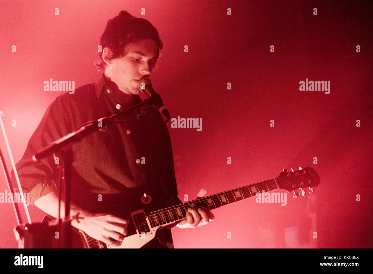 Musician and guitarist Igor Haefeli from the English alternative rock ...