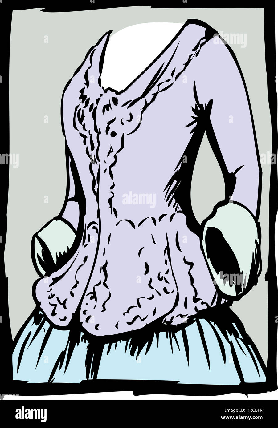 Empty Dress and Riding Jacket Stock Photo - Alamy