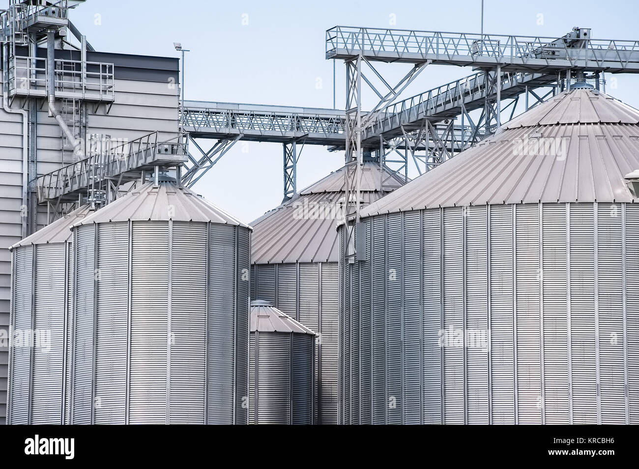 Agricultural Silo - Building Exterior, Storage and drying of grains ...