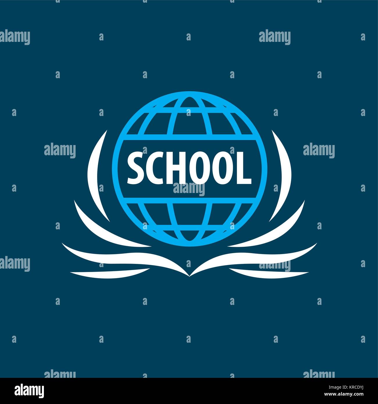 vector logo School Stock Vector Image & Art - Alamy
