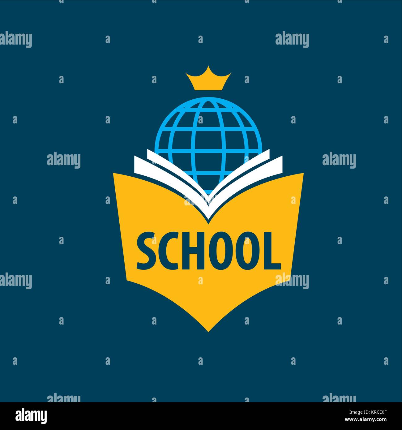 vector logo School Stock Vector Image & Art - Alamy