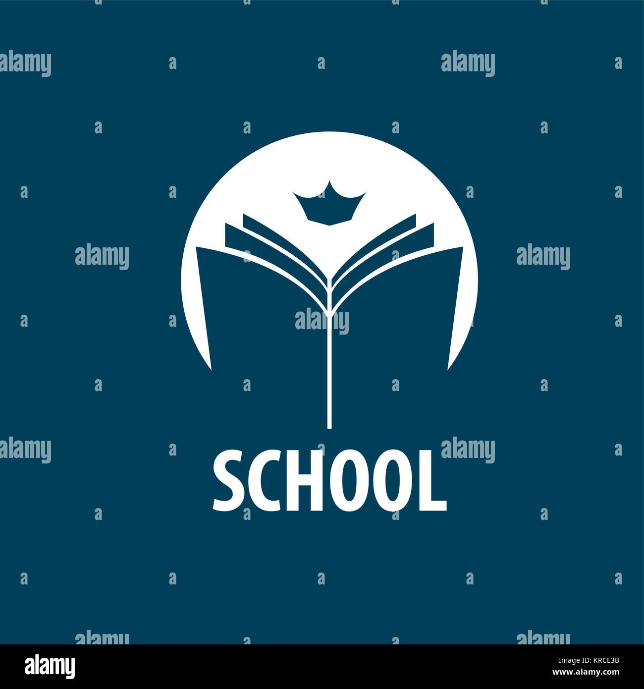 vector logo School Stock Vector Image & Art - Alamy