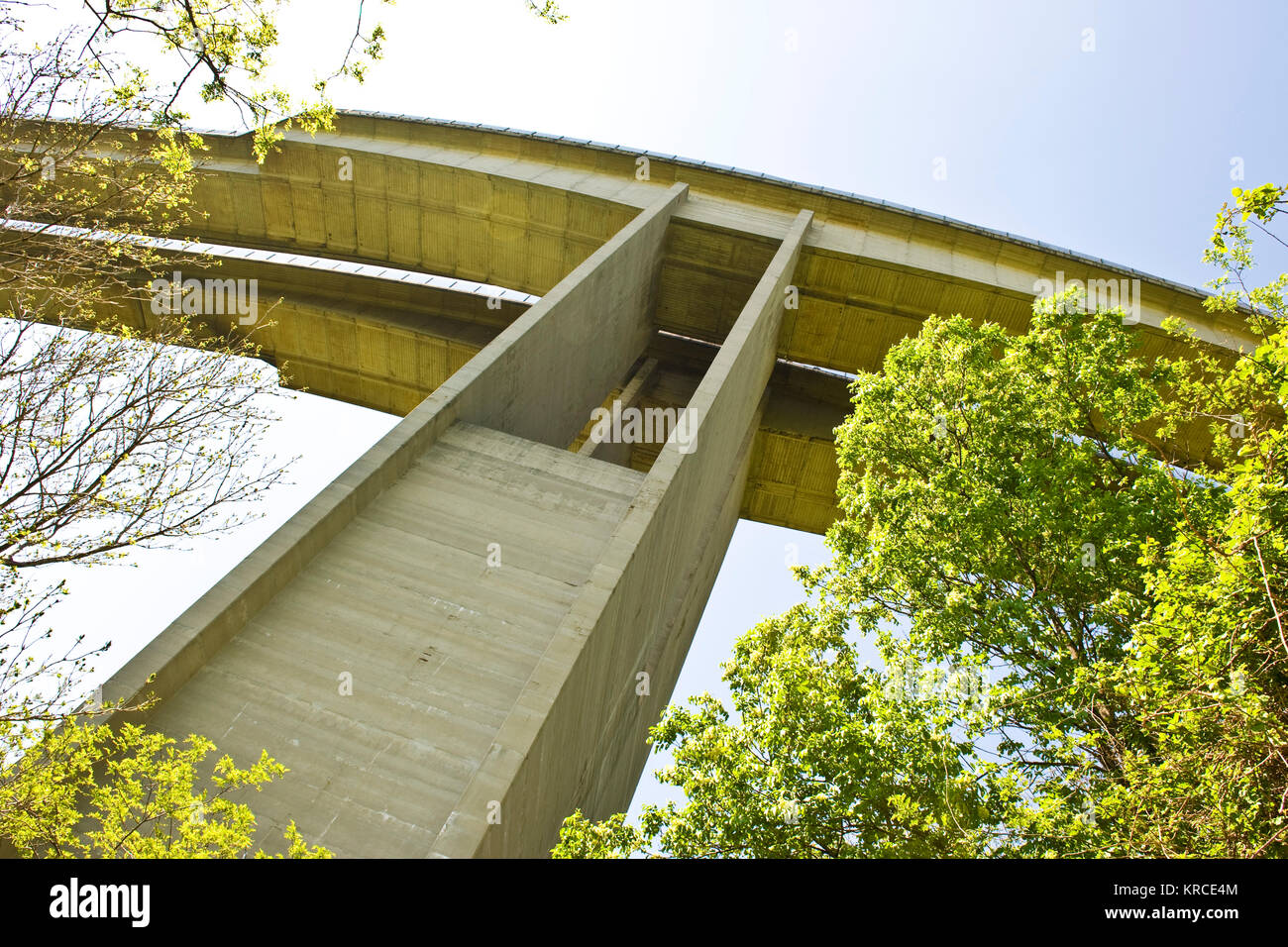 Turchino Pass: viaduct of Flower Highway, Liguria, Italy Stock Photo ...