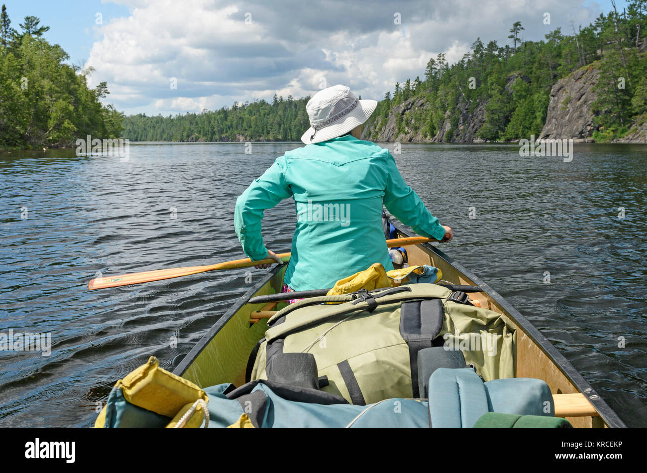 Scanning the Wilderness Landscape Stock Photo - Alamy