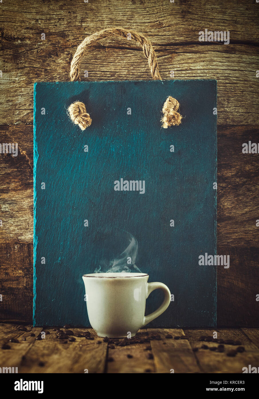 Vintage menu from coffee hi-res stock photography and images - Alamy