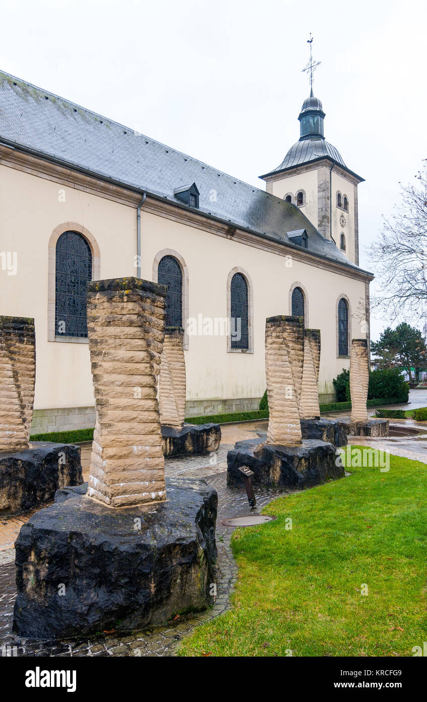 Church of Sandweiler Stock Photo - Alamy