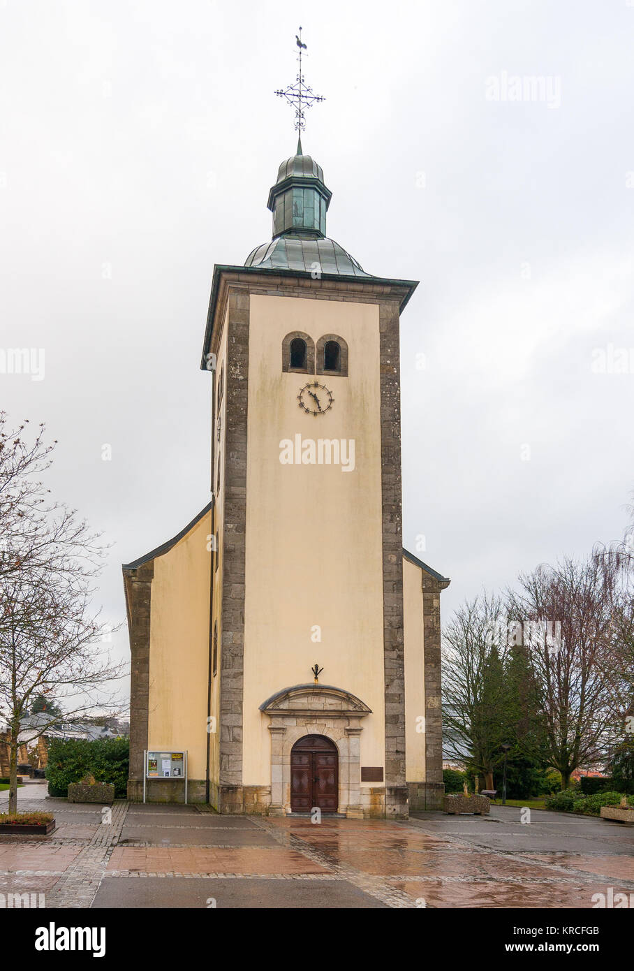 Church of Sandweiler Stock Photo - Alamy