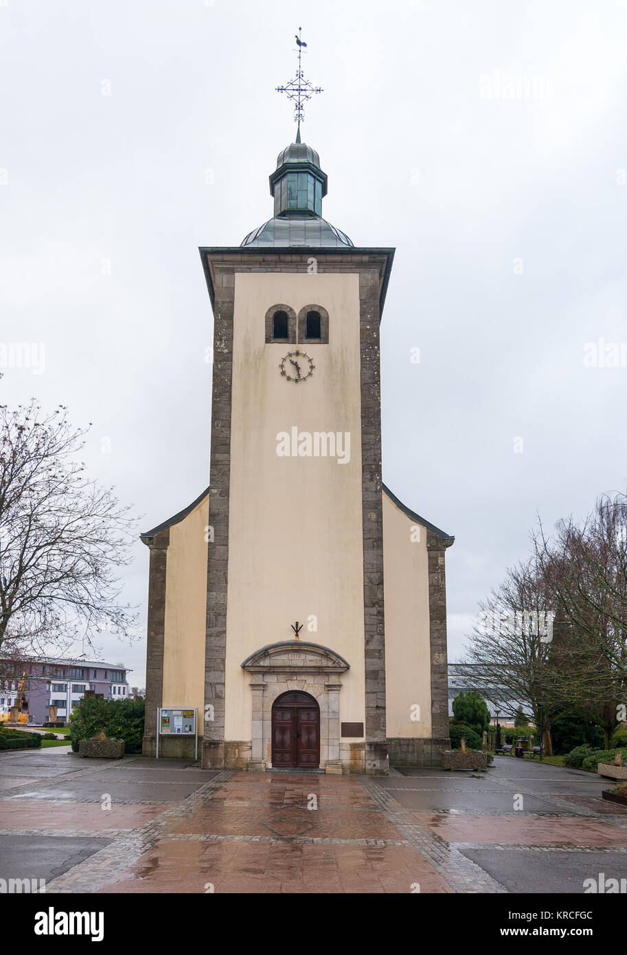 Church of Sandweiler Stock Photo - Alamy