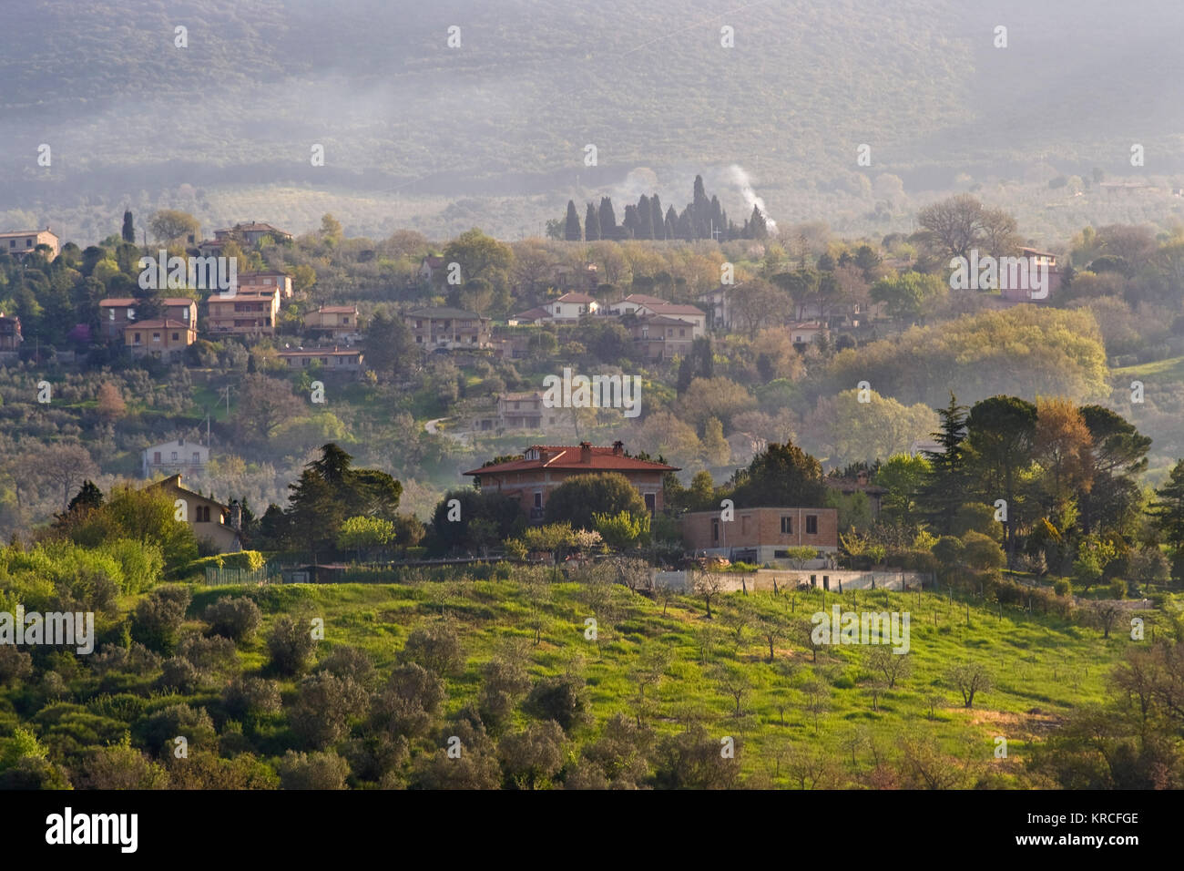 Landscape, surrounding of Montecchio, Umbria, Italy Stock Photo - Alamy