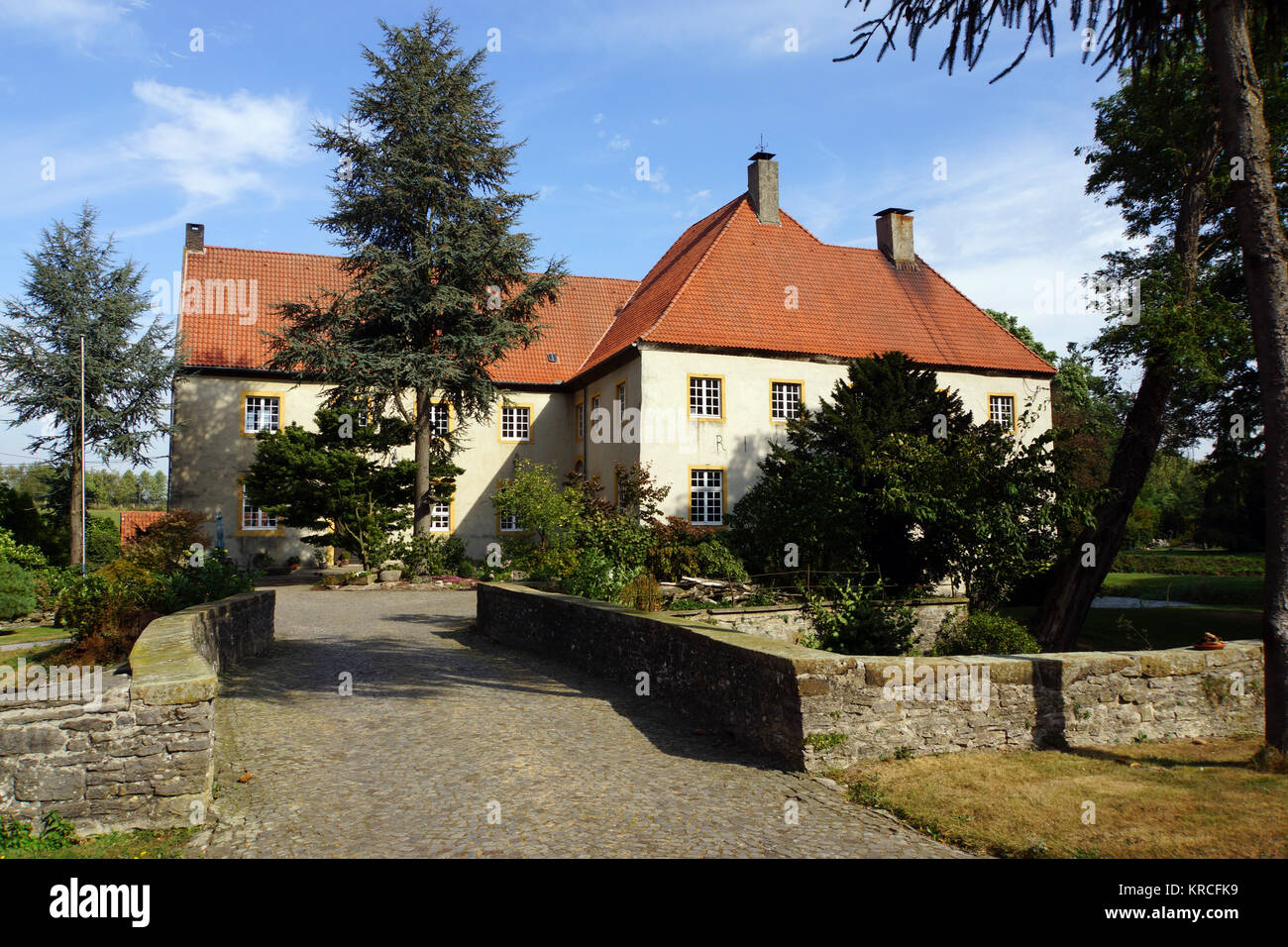 Haus Brincke, Borgholzhausen, Nordrhein-Westfalen, Deutschland Stock ...