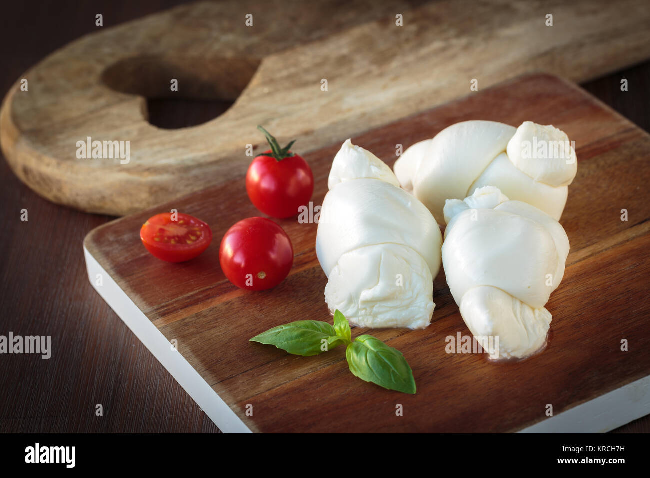 Italian mozzarella cheese Stock Photo - Alamy