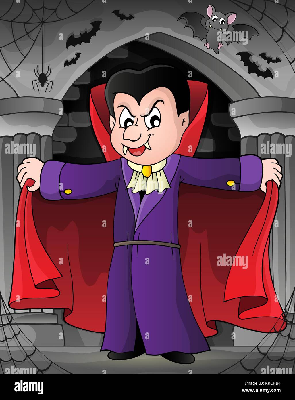 Vampire theme image 8 Stock Photo - Alamy