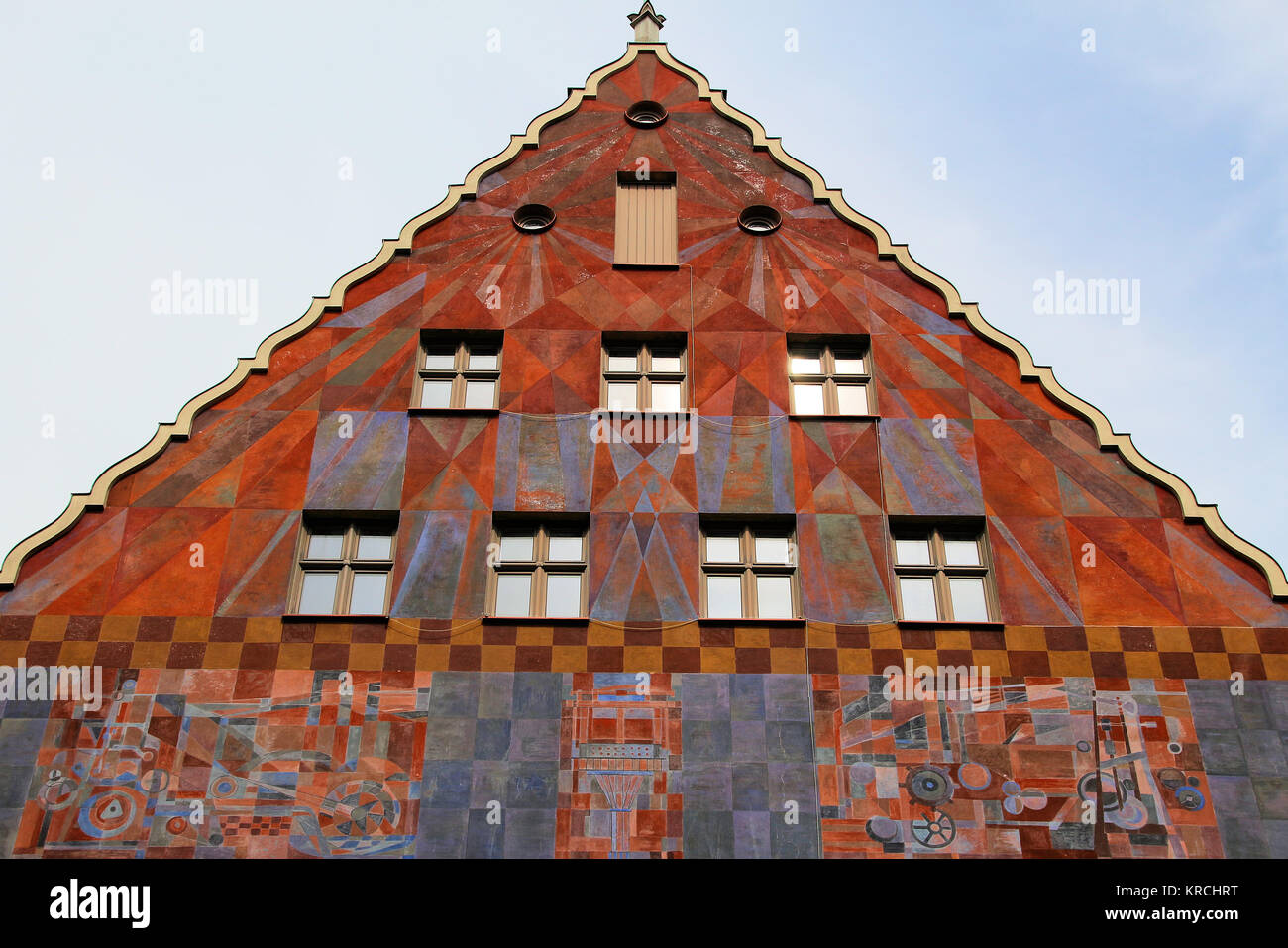 weber house in augsburg Stock Photo - Alamy