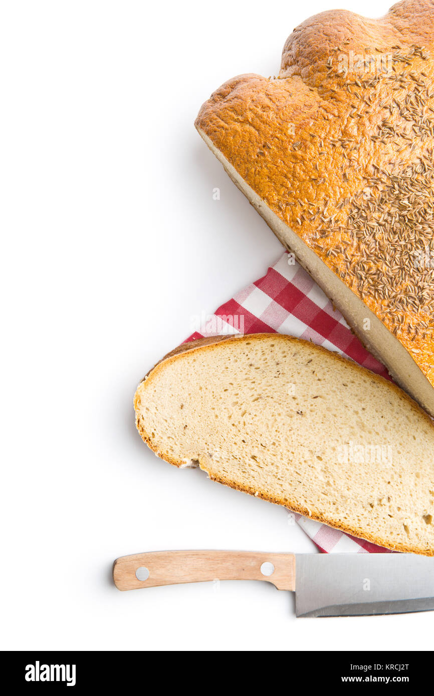 Sliced loaf of bread Stock Photo - Alamy