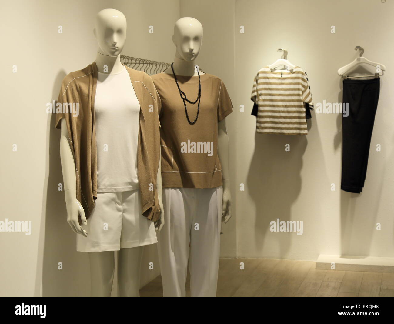 clothing shop model Stock Photo - Alamy