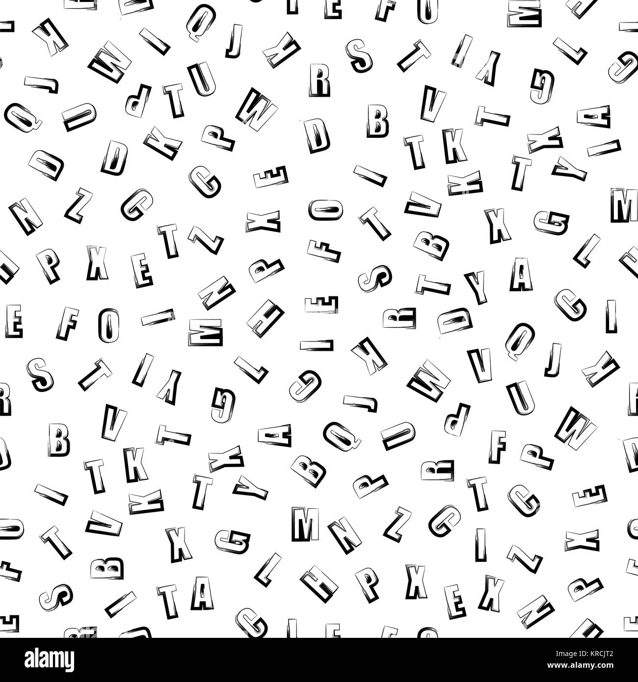 Seamless vector pattern torn Black and White Stock Photos & Images - Alamy