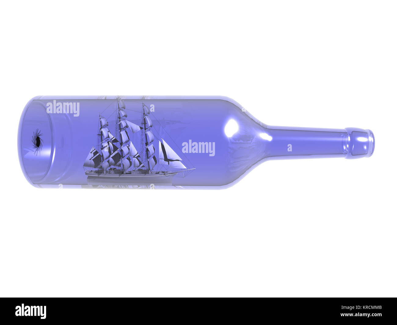 bottle ship free Stock Photo - Alamy