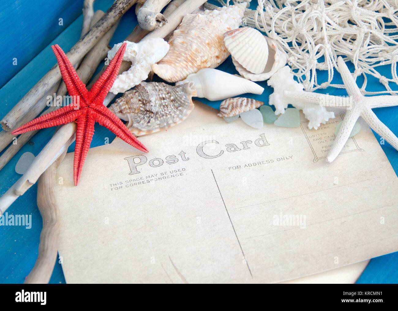 Postcard from tropical travel Stock Photo - Alamy