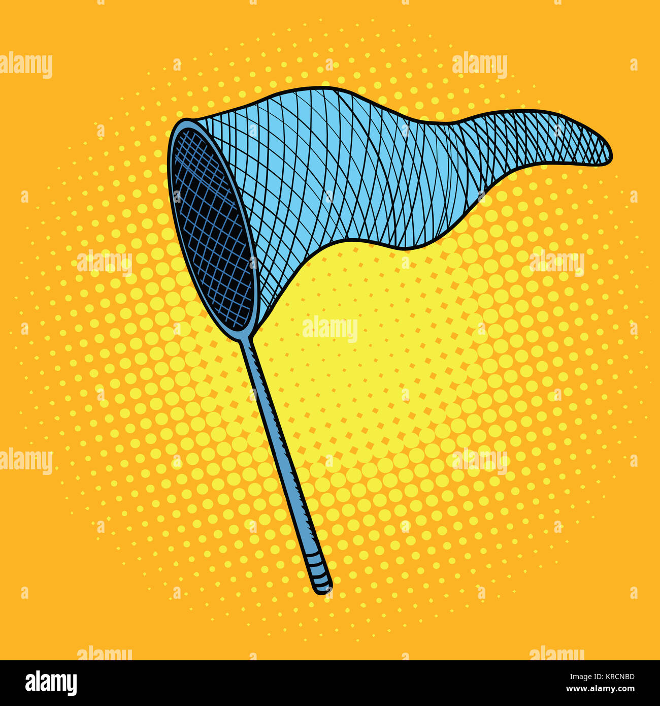 butterfly net for catching insects and fish Stock Photo - Alamy