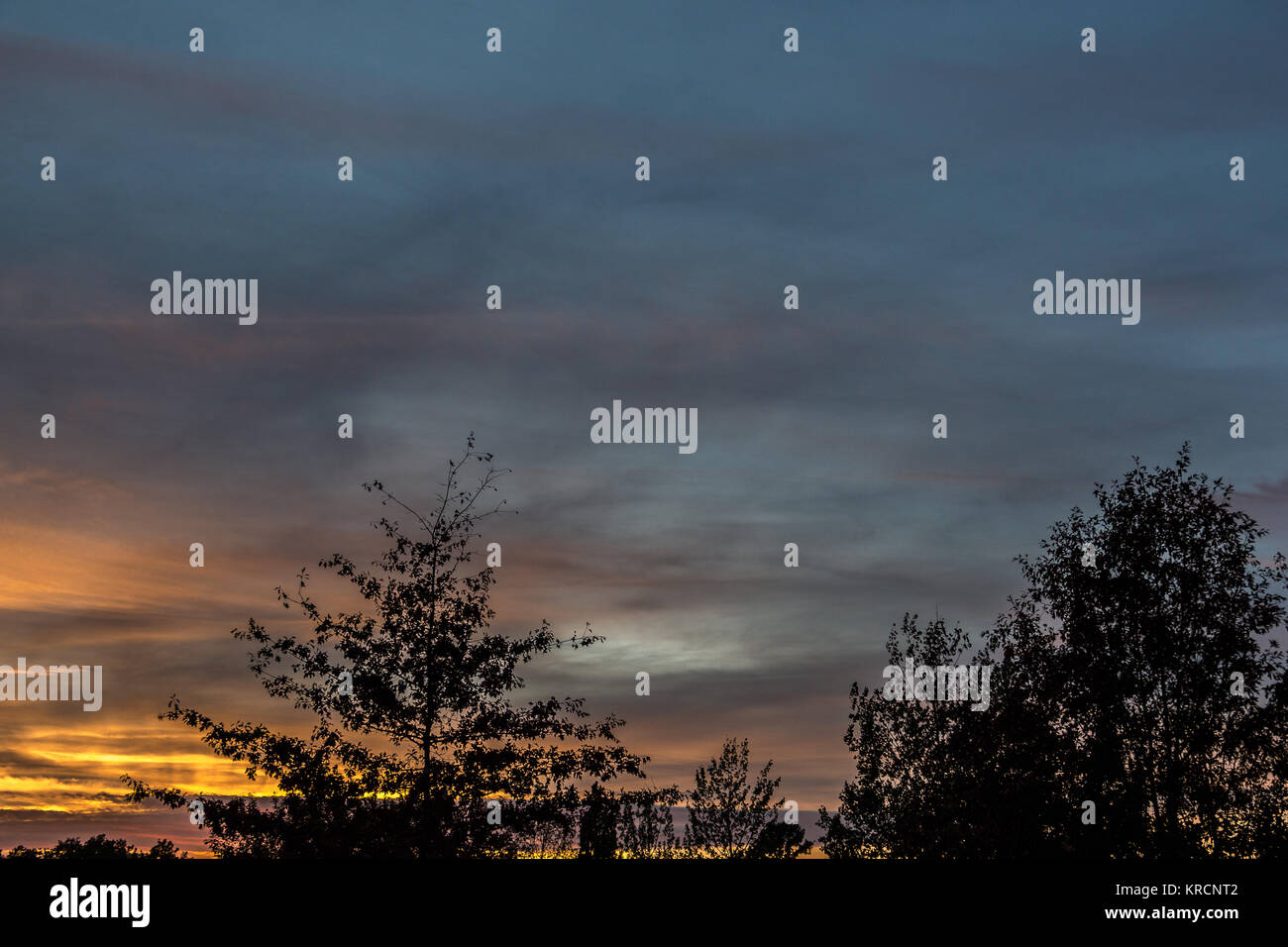 Yellow and black sunset hi-res stock photography and images - Alamy